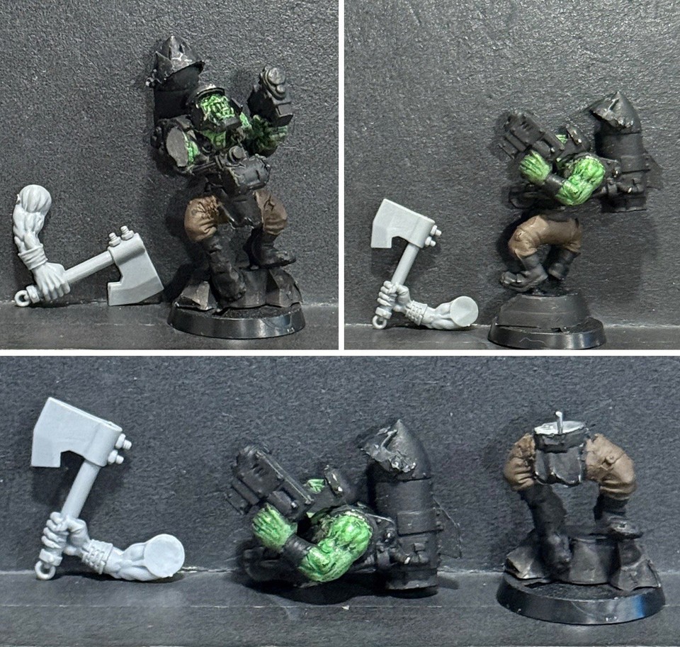 Warhammer 40k Space Ork Vulcha Stormboyz Metal & Plastic X8 | eBay