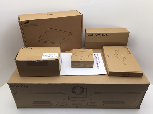 Logitech Tap Large Room for Microsoft Teams NUC Rally Plus Camera ...