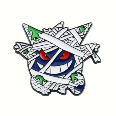 Pokemon Gengar Mummy Custom Enamel Pin Brooch Nintendo Anime | eBay