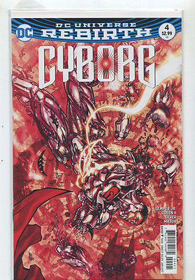 Cyborg #4 NM REBIRTH Semper Jr. Green ll Silver Major DC Comics MD12 | eBay