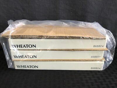 New (3) WHEATON Polypropylene 48-Well Vial Tube Storage Rack 15.5mm ID ...