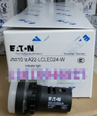 1PCS New Eaton Moeller A22-LCLED24-W Indicator Light Brand White Brand ...