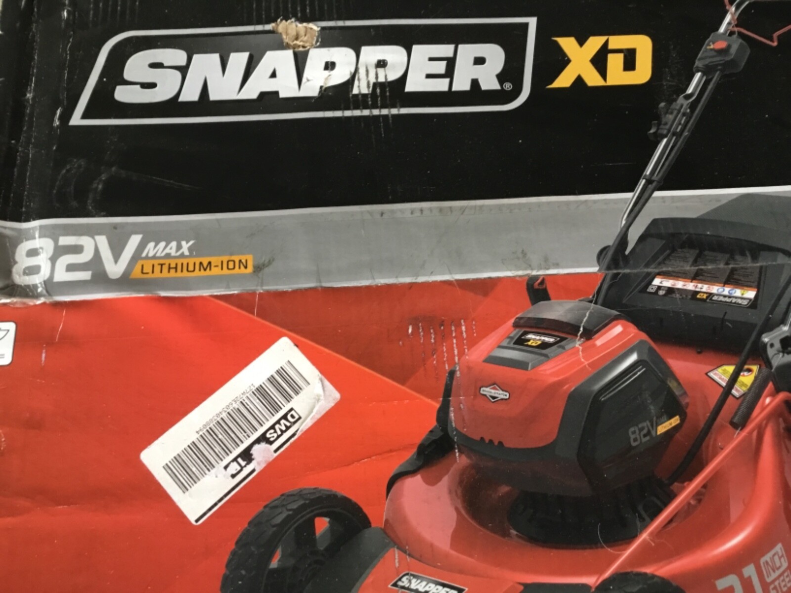 Snapper XD 82v 21 inch Cordless Self Propelled Lawnmower MIB Factory ...