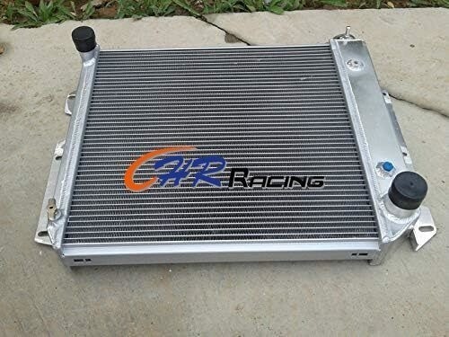 4 Row Aluminum Radiator for 1987-2002 Jeep Wrangler TJ YJ V8 Conversion ...