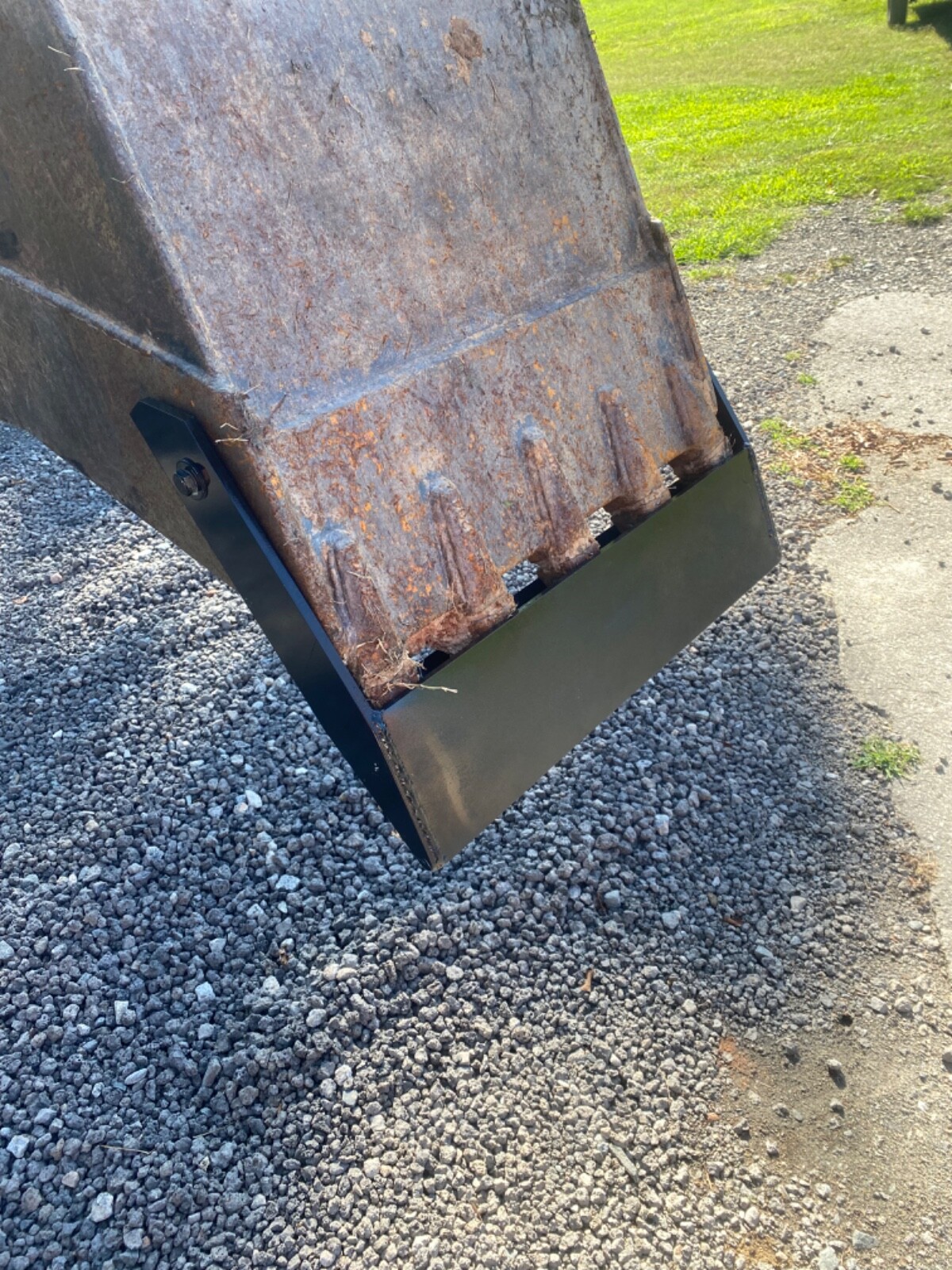 18” Excavator Bucket Clean Up Attachment | eBay