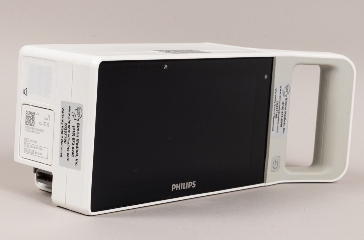 Philips IntelliVue MX100 Monitor 867033 - ECG, NBP, TEMP, PRESS2 ...
