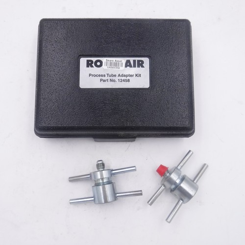 Robinair 12458 Process Tube Adapter Kit 3/16" 1/4" 5/16" 3/8" SEE DESC ...
