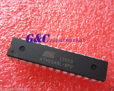 5PCS ATMEGA8L-8PU DIP-28 Microcontroller MCU AVR NEW | eBay