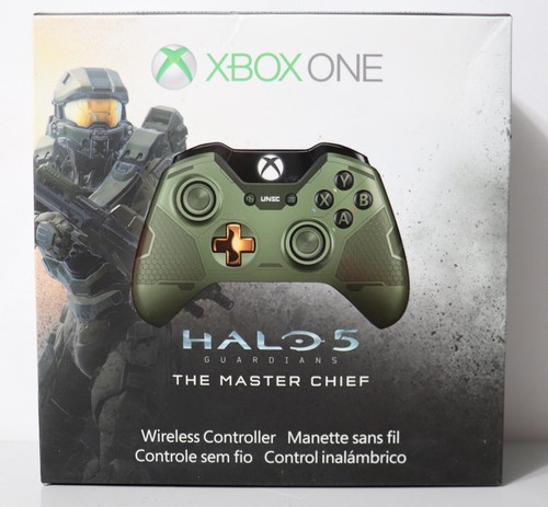 Halo 5 Guardians The Master Chief Limited Edition Xbox One Controller ...