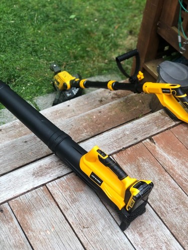 Cordless Weed Trimmer and Leaf Blower Combo Kit Compatible with Dewalt ...