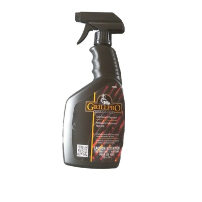 Grill Pro BBQ Barbecue Cleaner Degreaser 24 Oz Stain Remover ...