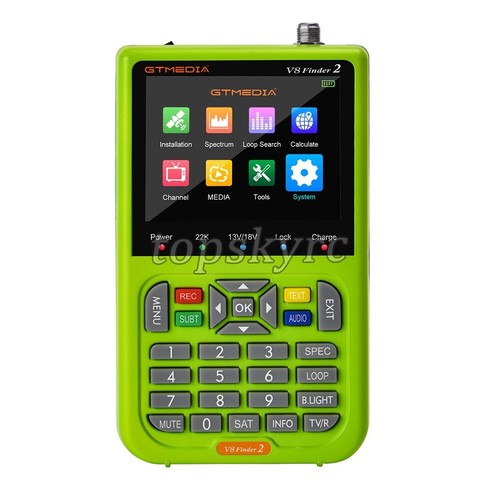 GTMEDIA V8 Finder 2 Satellite Finder Satellite Signal Finder DVB-S/S2 ...