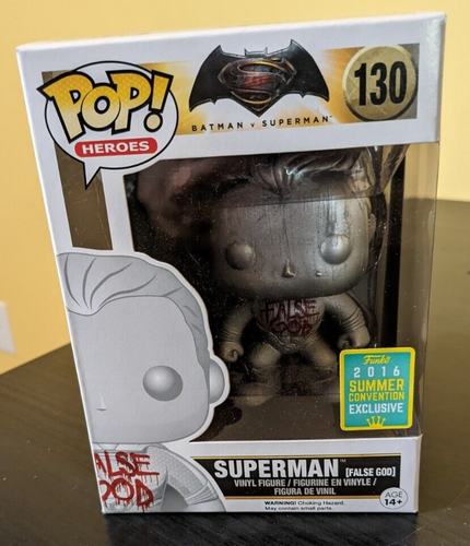 Batman V Superman Superman [False God] 2016 Summer Con Excl. #130 Funko ...