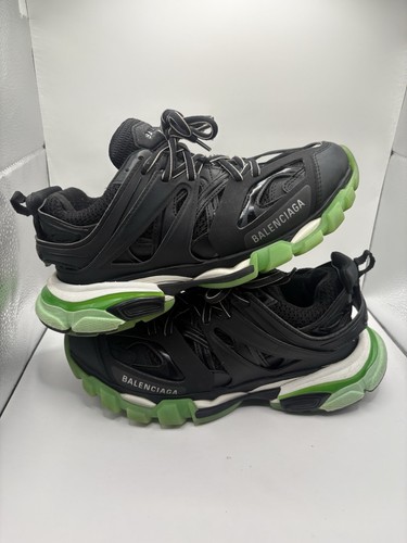 Size 6US/39EU - Balenciaga Track Sneakers BLACK/GREEN/ WHITE NO Box | eBay