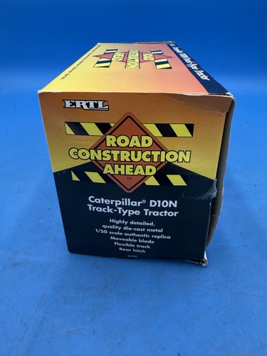 ERTL Caterpillar D10N Track-Type Tractor 1:50 Scale Diecast 1995 Model ...