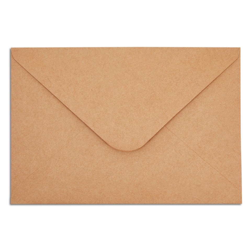 48 Pack Blank Stationery Cards and Envelopes Set, 4x6 Brown Printable ...