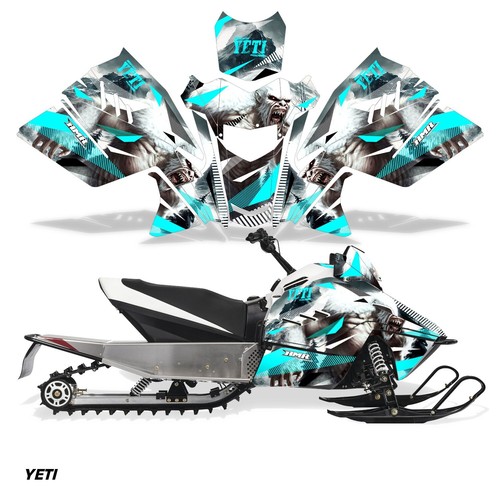 Snowmobile Graphics kit Sled Decal for Arctic Cat ZR200 2018-Up Yeti ...