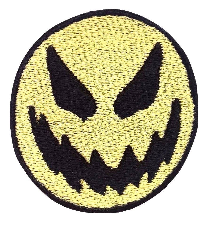 Halloween Patch Embroidered Iron On Pumpkin Badge Fancy Costume Eye ...