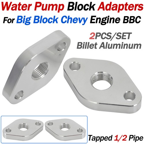 For Big Block Chevy Engine V Drive Jet Boat Water Pump Block Adapters ...