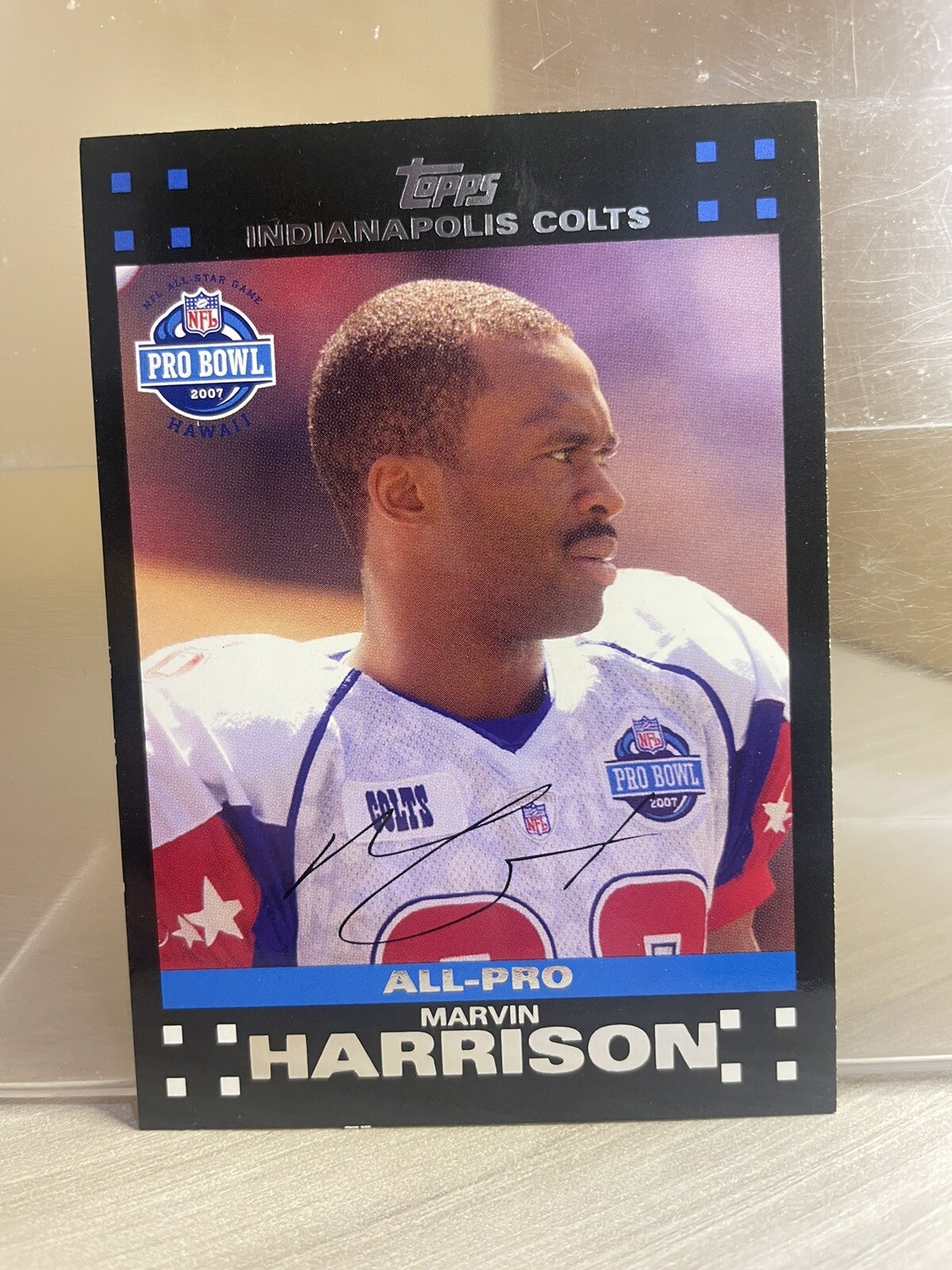 2007 Topps Football Card #406 Marvin Harrison PB | eBay