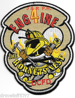 Washington D.C. Engine-4 "The Hornet's Nest" (3.5" x 4.5" size) fire ...