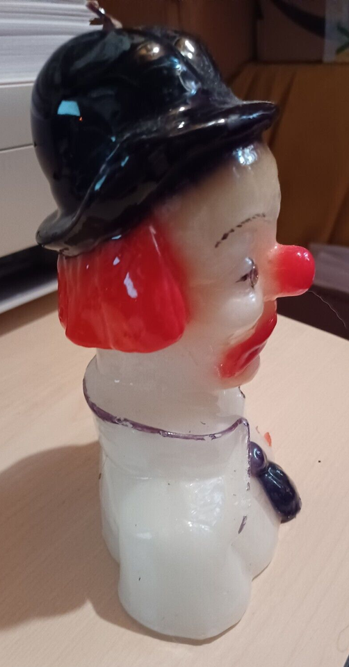 Decorative Collectible Clown Wax Candle | eBay