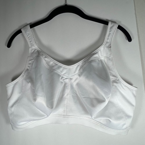 Playtex 18 Hour Bra 44DD Active Lifestyle Wirefree White Womens Full ...
