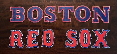Vintage 2000’s Boston Red Sox - MLB - Logo Script patch set; Rare/HTF ...