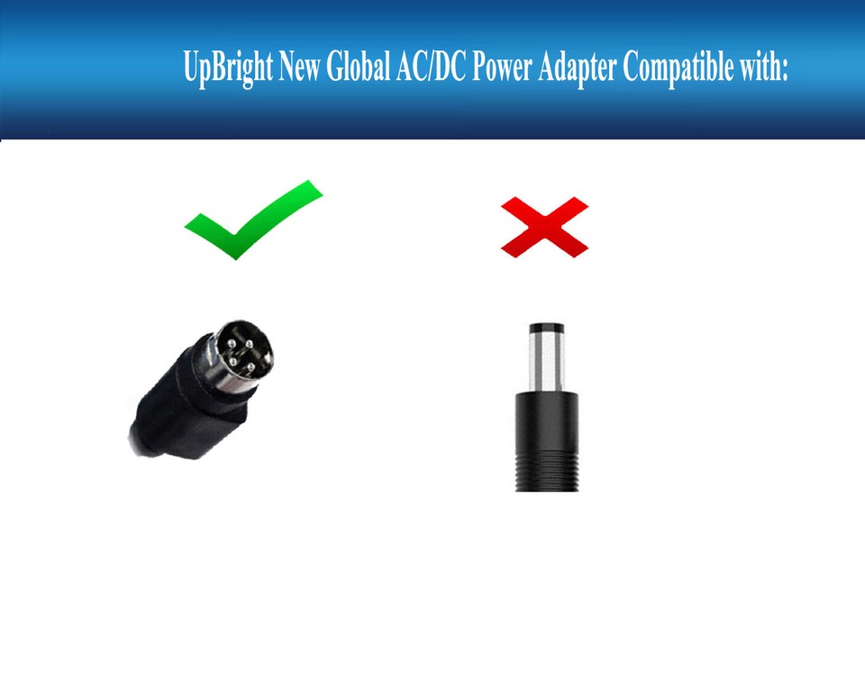 4 Pin AC Adapter For Hikvision LTS Alibi Annke TVI DVR Power Supply ...