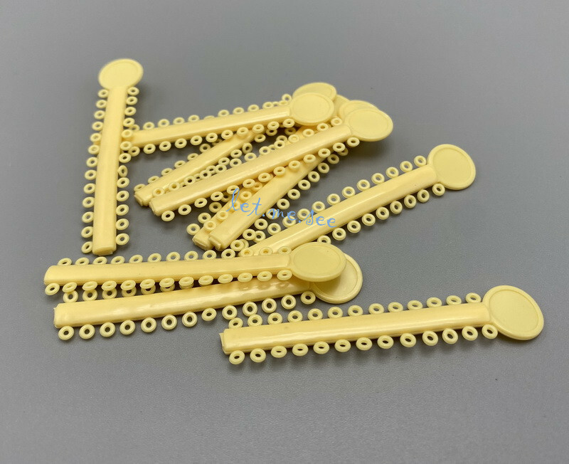 1040Pcs/Pack Dental Orthodontic Elastic Ligature Ties Rubber Bands ...