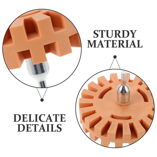 2 Pcs Decal Remover Eraser Wheel Adhesive for Cars Removal Tool Rv ...