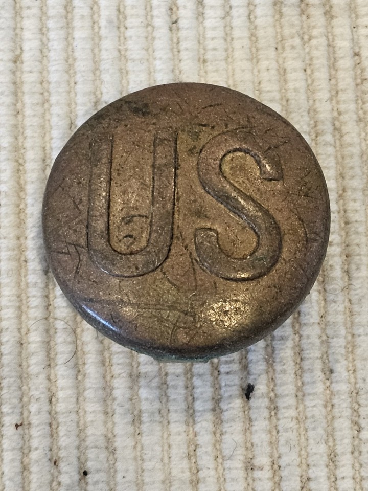1870s 1890s US Army U.S. Bronze Leather Strap Field Gear Badge L@@K ...