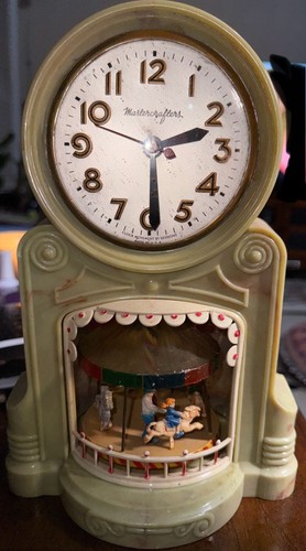 Master Crafters Merry Go Round Model 920 Clock | eBay
