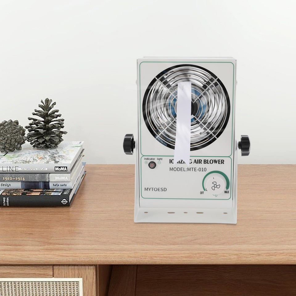 Adjustable Static Eliminator Ionizing Air Blower Fan Anti-Static ...