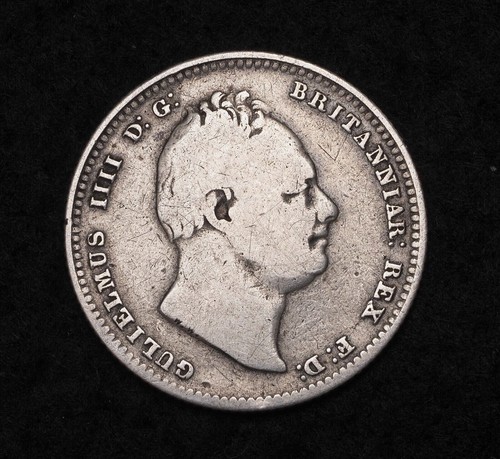 1834, Great Britain, William IV. Scarce Silver Shilling Coin. Fine! | eBay