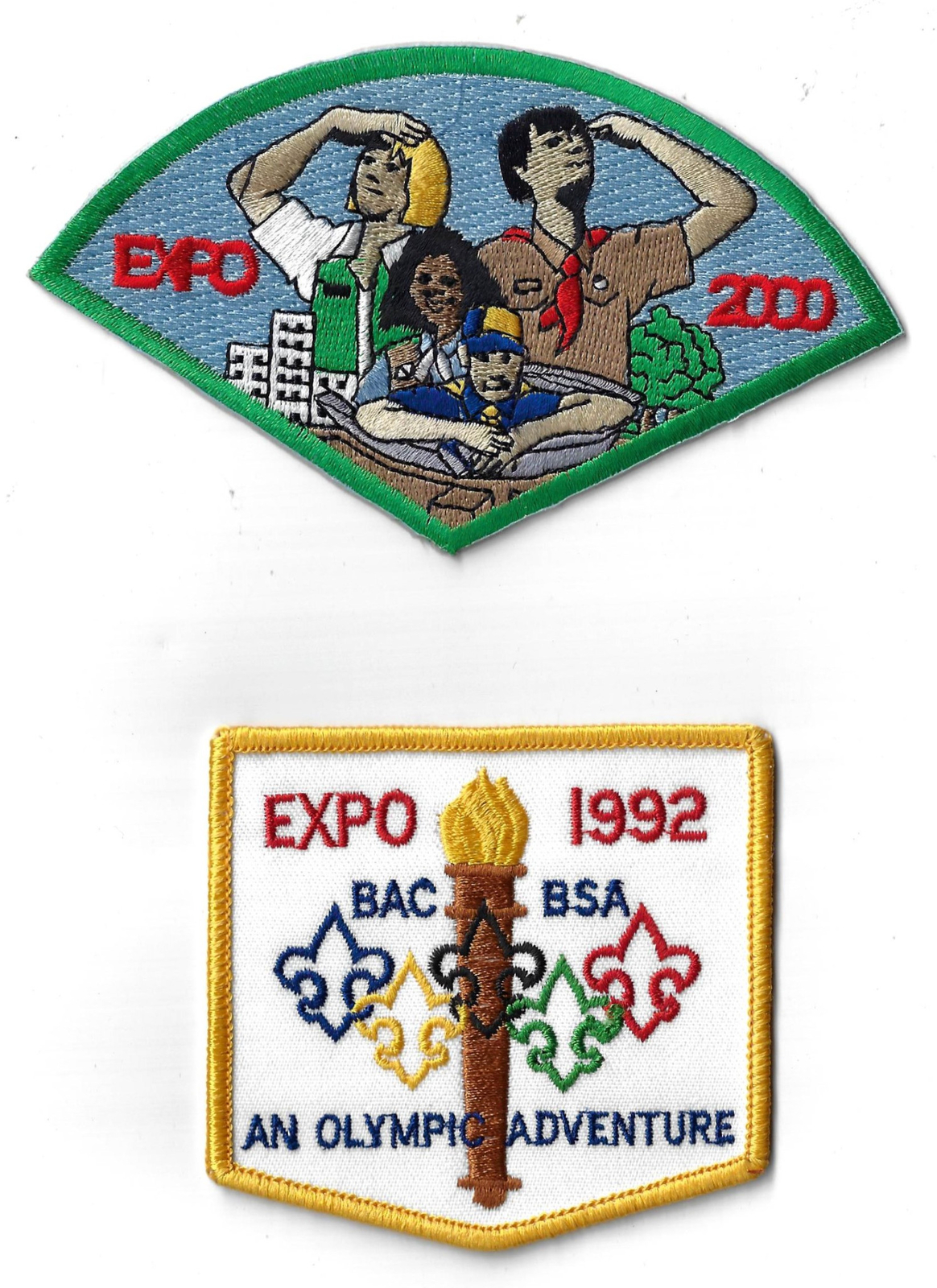 1992/2000 BAC BSA Expo Lot of 2 BSA Patches [QR874] | eBay