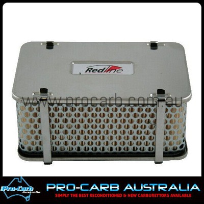 Weber DFV, DFEV, DFAV Redline Performance Air Filter 75mm Rectangular ...