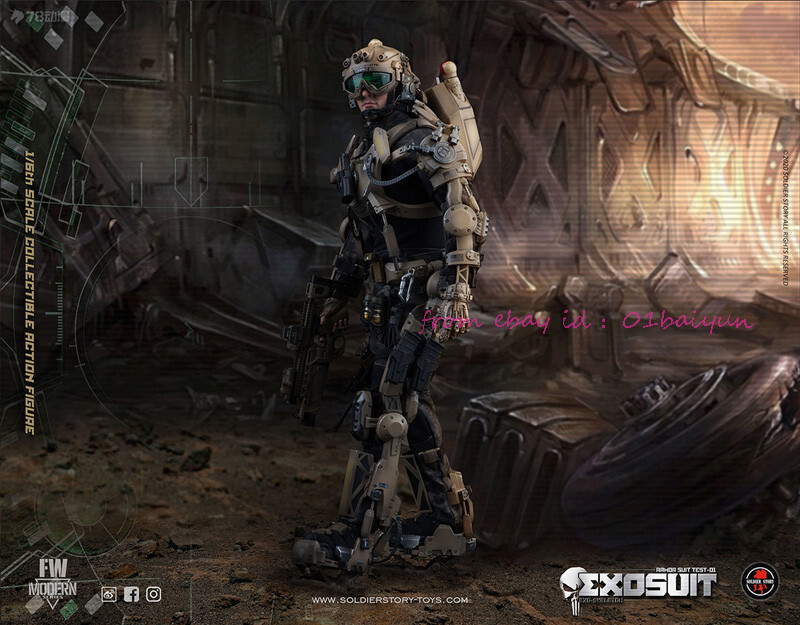 Soldier Story Ss122 1/6 Exo-Skeleton Armor Suit “Test-01 Soldier Story Ss122 1/6 Exo-Skeleton Armor Suit “Test-01