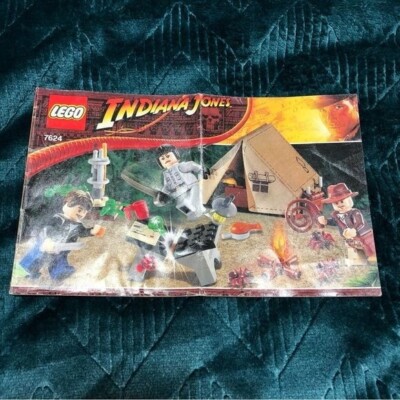 Lego 7624 Indiana Jones Jungle Duel Instruction Manual | eBay