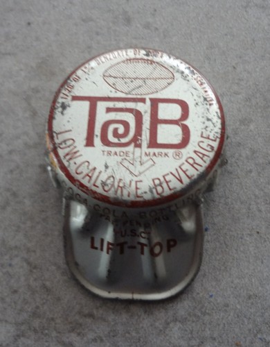 1965 TAB Coke Bottle Cap Green Bay Packers Hank Gremminger Lift-Top Tab ...