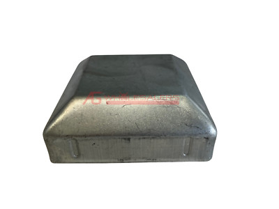 Post Cap Square 90mm x 90mm - 1.2mm Thick Hot Dip Galvanised Steel ...