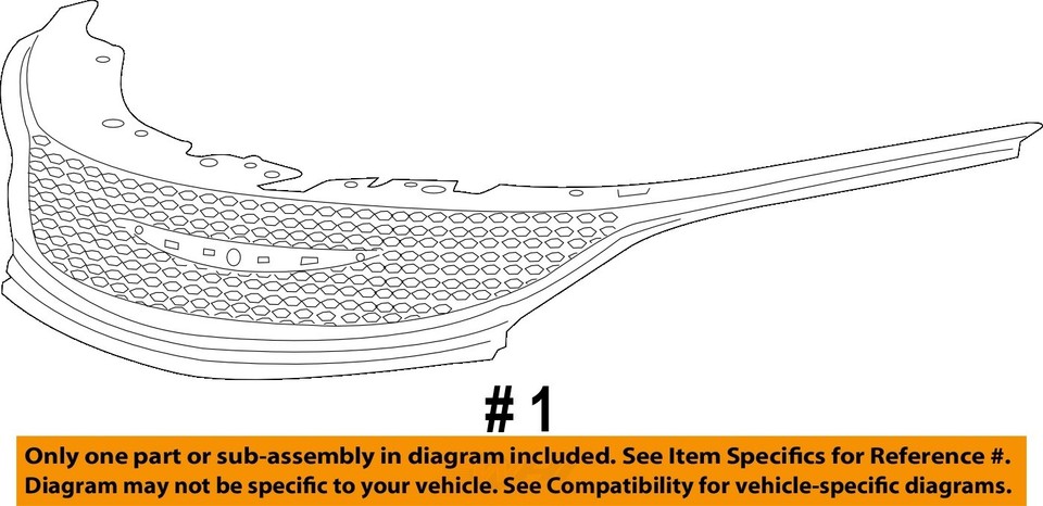 CHRYSLER OEM 15-16 200 Front Bumper Grille-Upper Grille 68227617AC | eBay