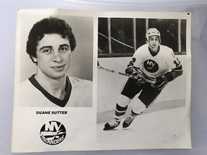Duane Sutter New York Islanders 8x10 Photograph | eBay