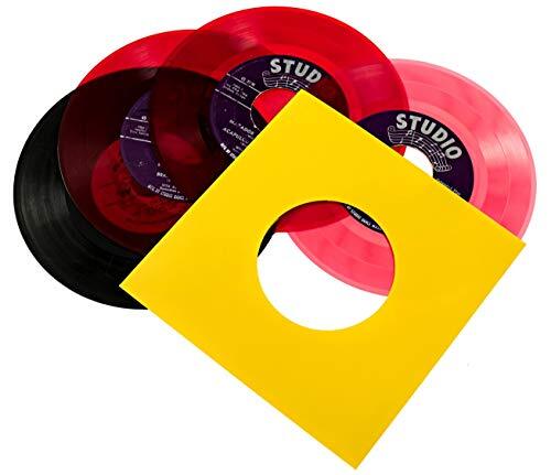 Vinyl Record Sleeves 45rpm - 7 inch Premium Acid Free Protection ...