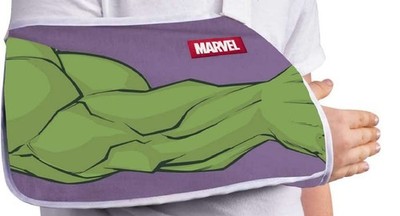 Marvels Hulk Adjustable Arm Sling w/Release Clip PEDIATRIC | eBay