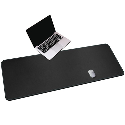 Leather Desk Mat, 59” x 23.6” Extra Large Desk Pad Blotter Protector ...