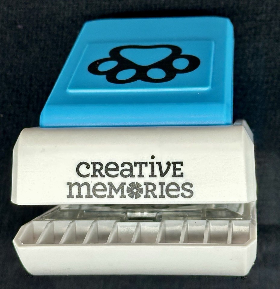 Creative Memories Paw Decorative Punch Dogs & Puppies Scrapbooking Tool ...
