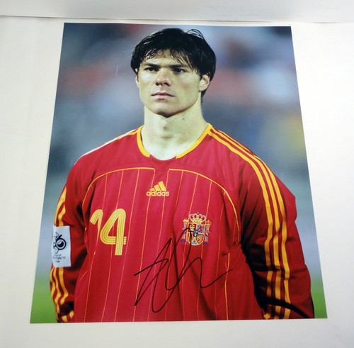 Xabi Alonso Spain World Cup Signed Autograph 11x14 Photo COA | eBay