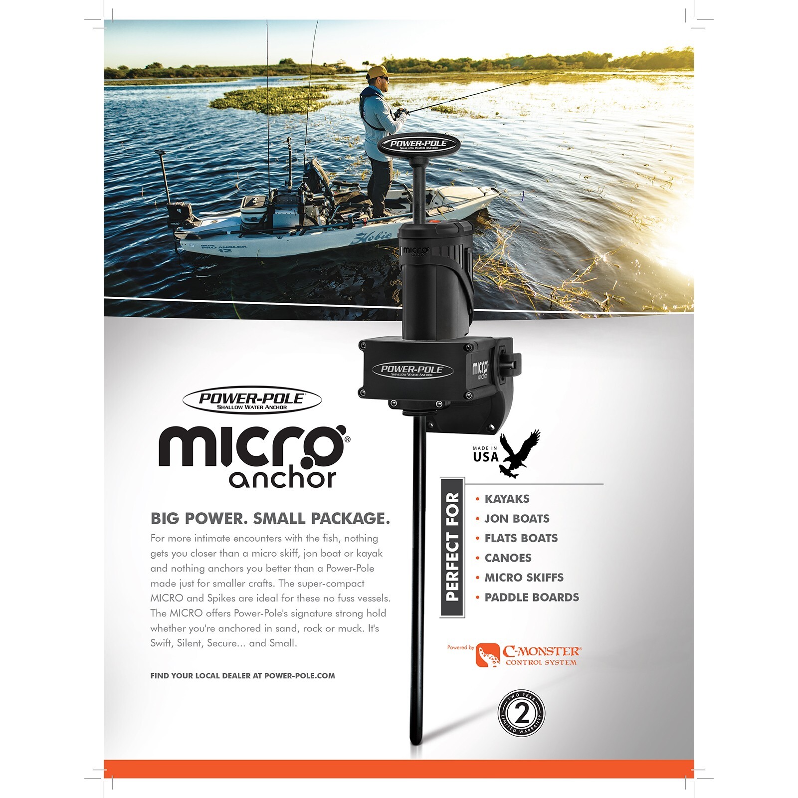 Power-Pole Micro Anchor Black CM 2.0 (Newest Version) | eBay