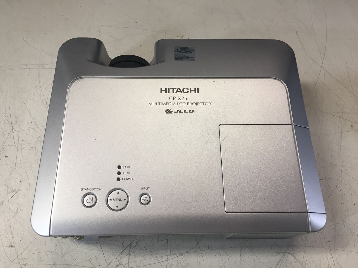 Hitachi CP-X251 3LCD 2000 Lumen XGA LCD Projector Multimedia Hitachi CP-X251 3LCD 2000 Lumen XGA LCD Projector Multimedia